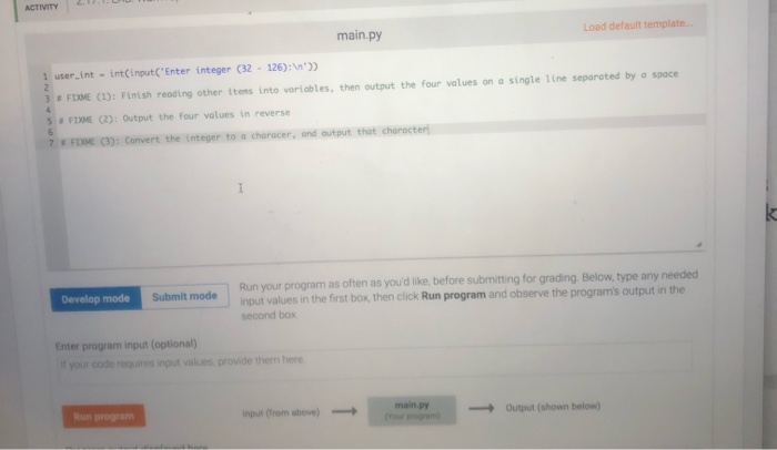 Solved 217 Lab Warm Up Variables Input And Type Conv 3369