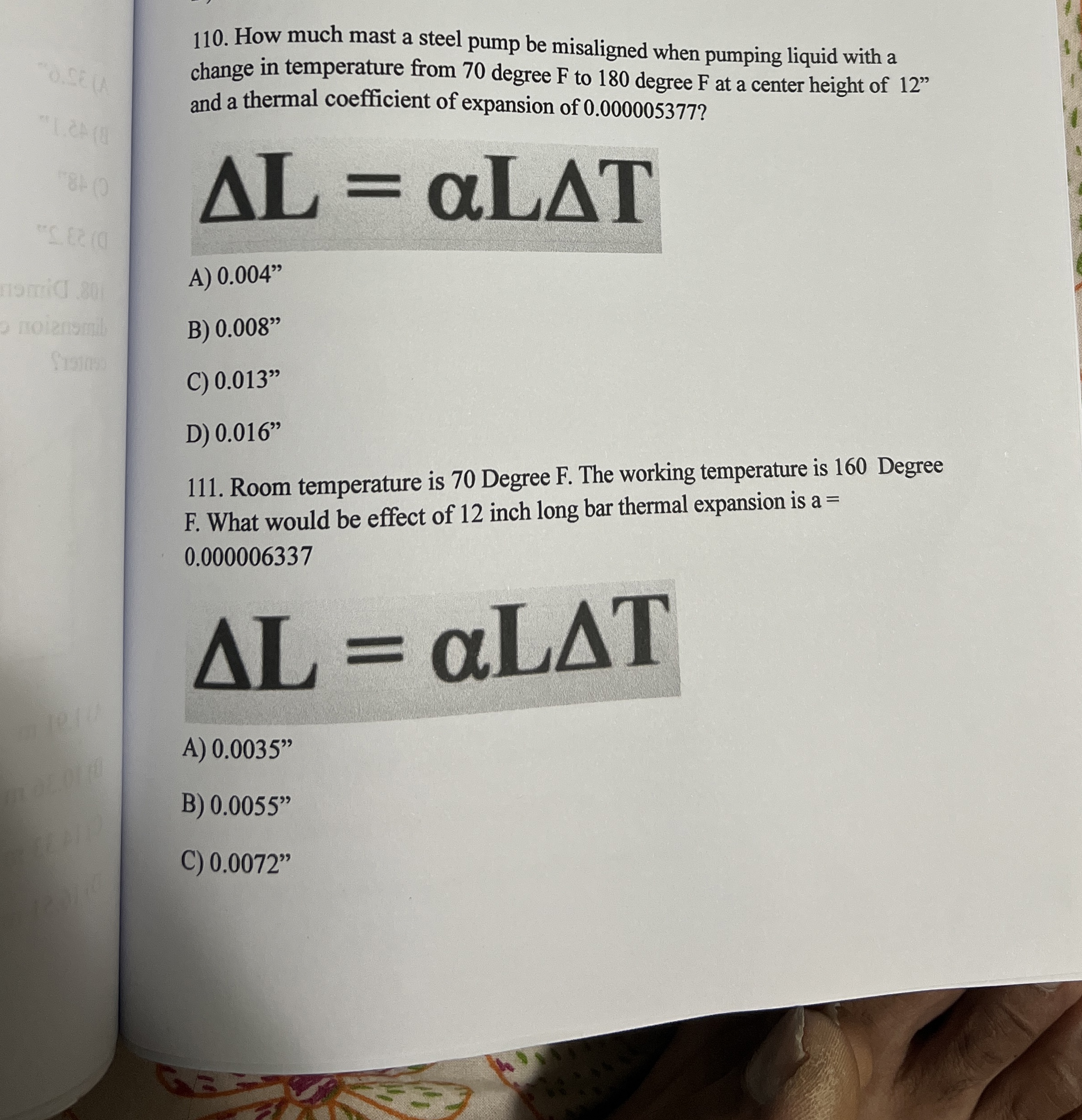 Solved How much mast a steel pump be misaligned when pumping | Chegg.com