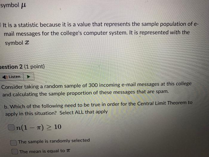 Solved Suppose that 60% of all the incoming e-mail messages | Chegg.com