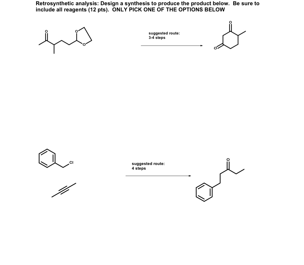 Solved How to solve Retrosynthetic analysis: Design a | Chegg.com