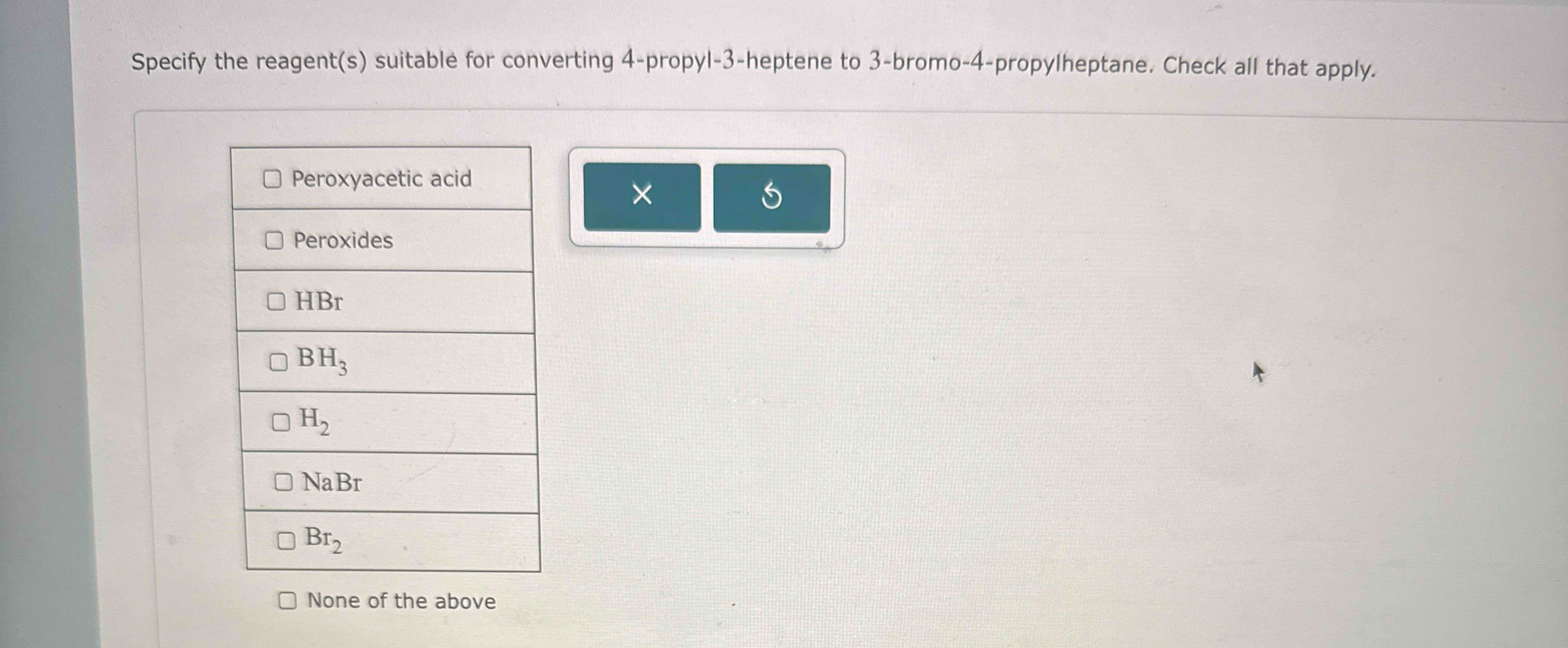Specify the reagent(s) ﻿suitable for converting | Chegg.com