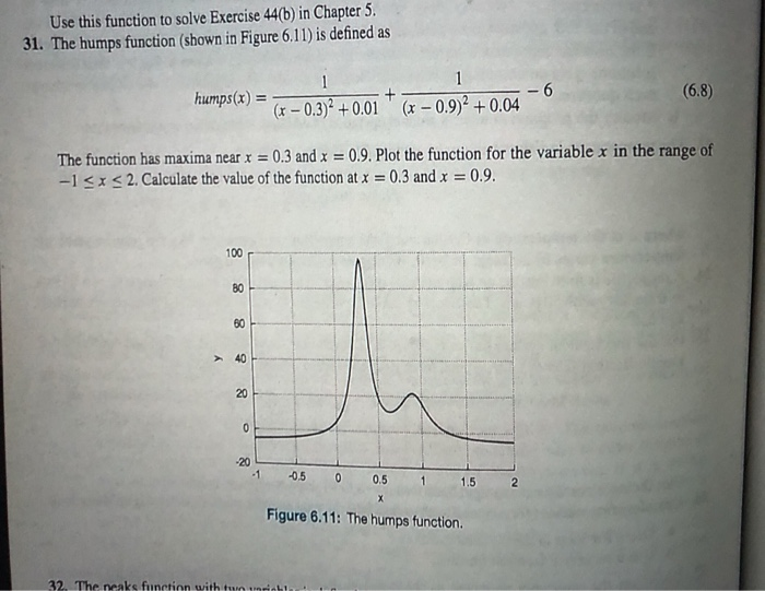 Solved Use this function to solve Exercise 44(b) in Chapter | Chegg.com
