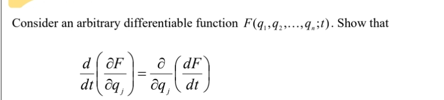Solved Consider an arbitrary differentiable function | Chegg.com