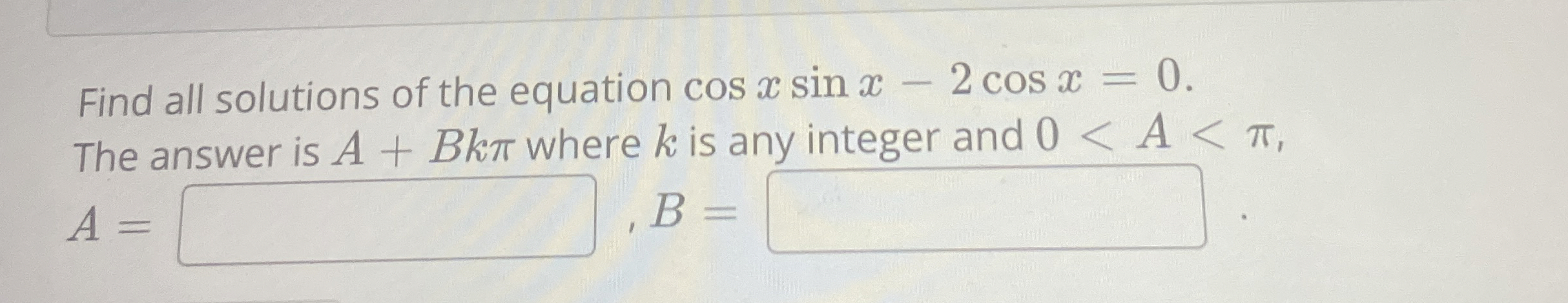 Solved Boo boo p booFind all solutions of the equation | Chegg.com