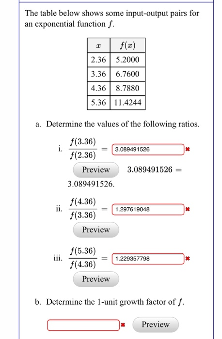 Solved The table below shows some input-output pairs for an | Chegg.com