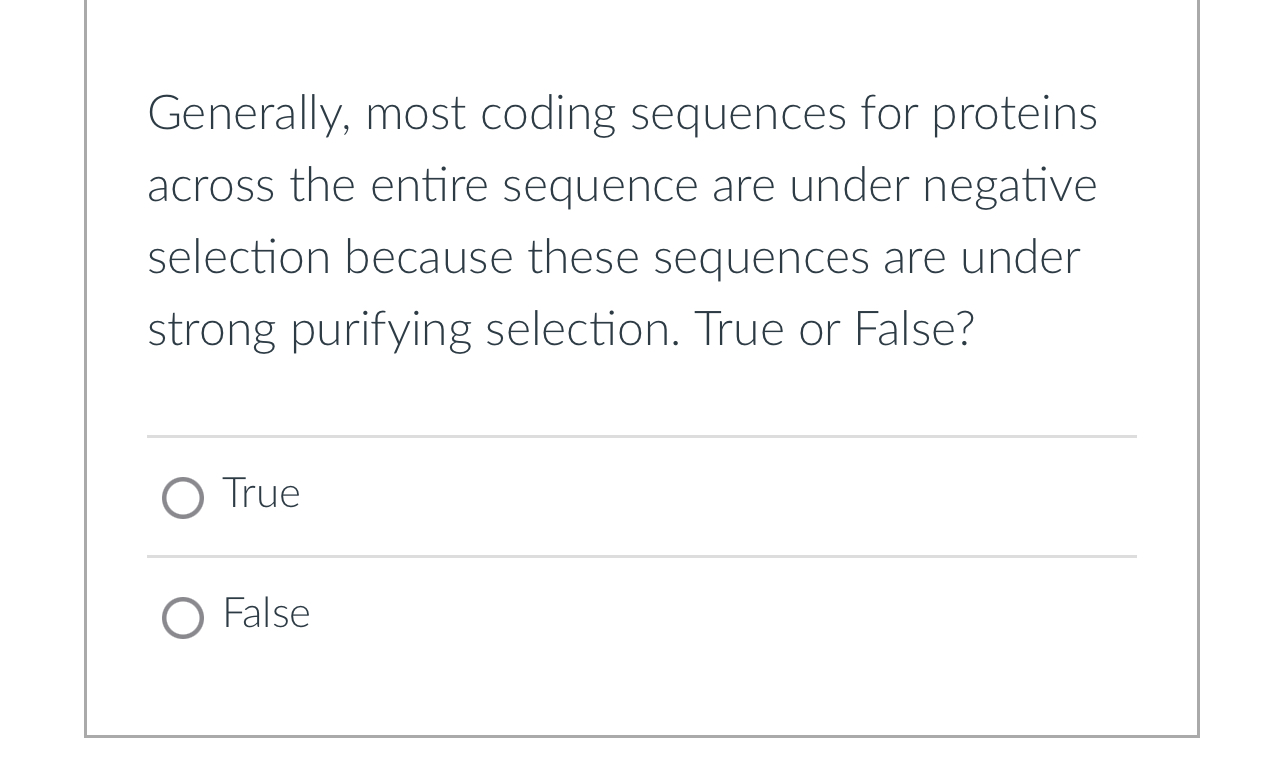 Solved Generally, most coding sequences for proteins across | Chegg.com