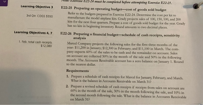 Solved Learning Objective 3 3rd Qtr. OH $255.00 eparing an | Chegg.com