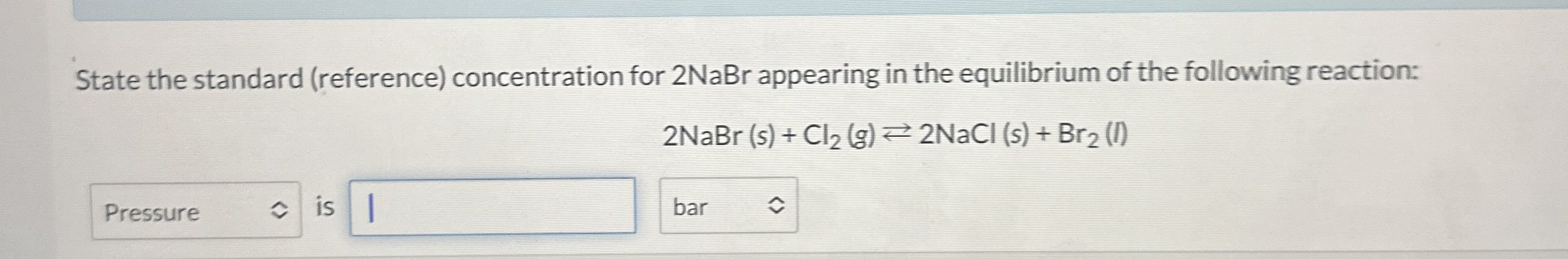 Solved State the standard (reference) ﻿concentration for 2 | Chegg.com