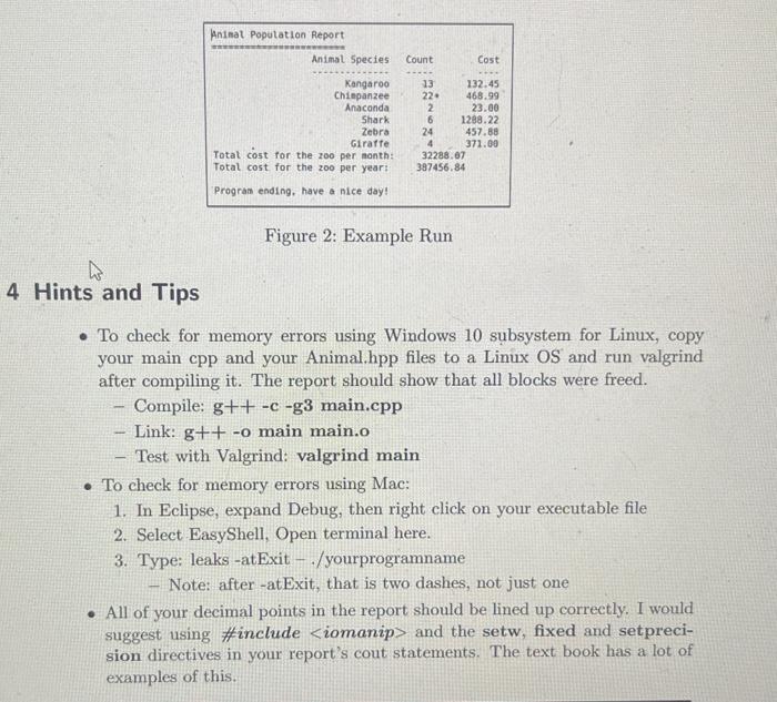 Solved Project Overview A file that contains the inventory | Chegg.com