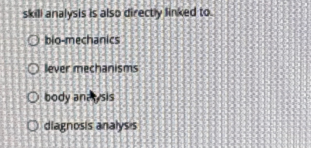 Solved skill analysis is atso directy Hinked | Chegg.com