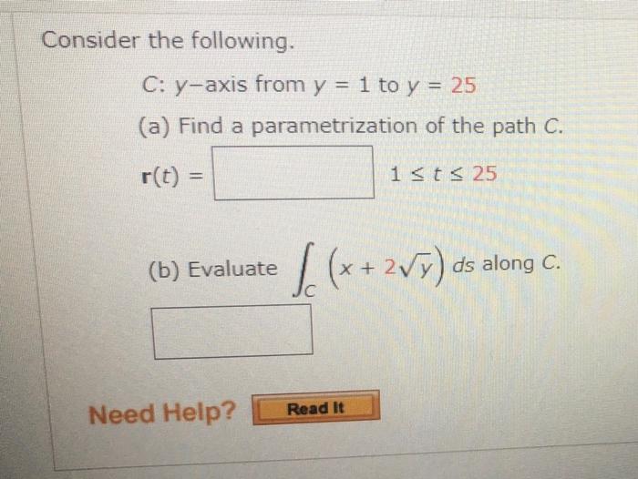 Solved Find A Piecewise Smooth Parametrization Of The Path