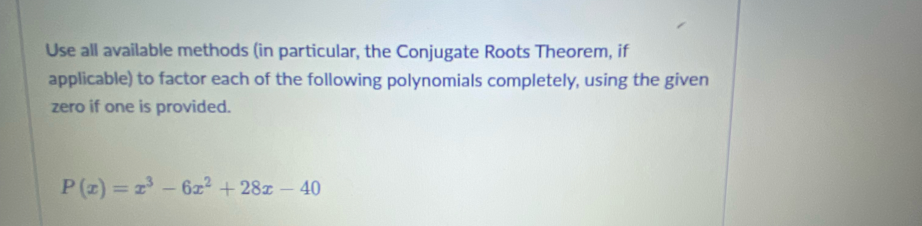 Use all available methods (in particular, the | Chegg.com