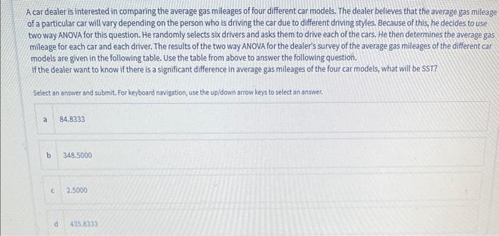 Solved ANOVA \begin{tabular}{lrrr} Source of Variation & | Chegg.com