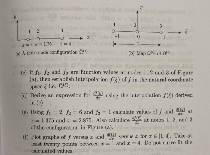Solved 5.9 Consider a three node configuration Ωˉ(e) in R1 | Chegg.com