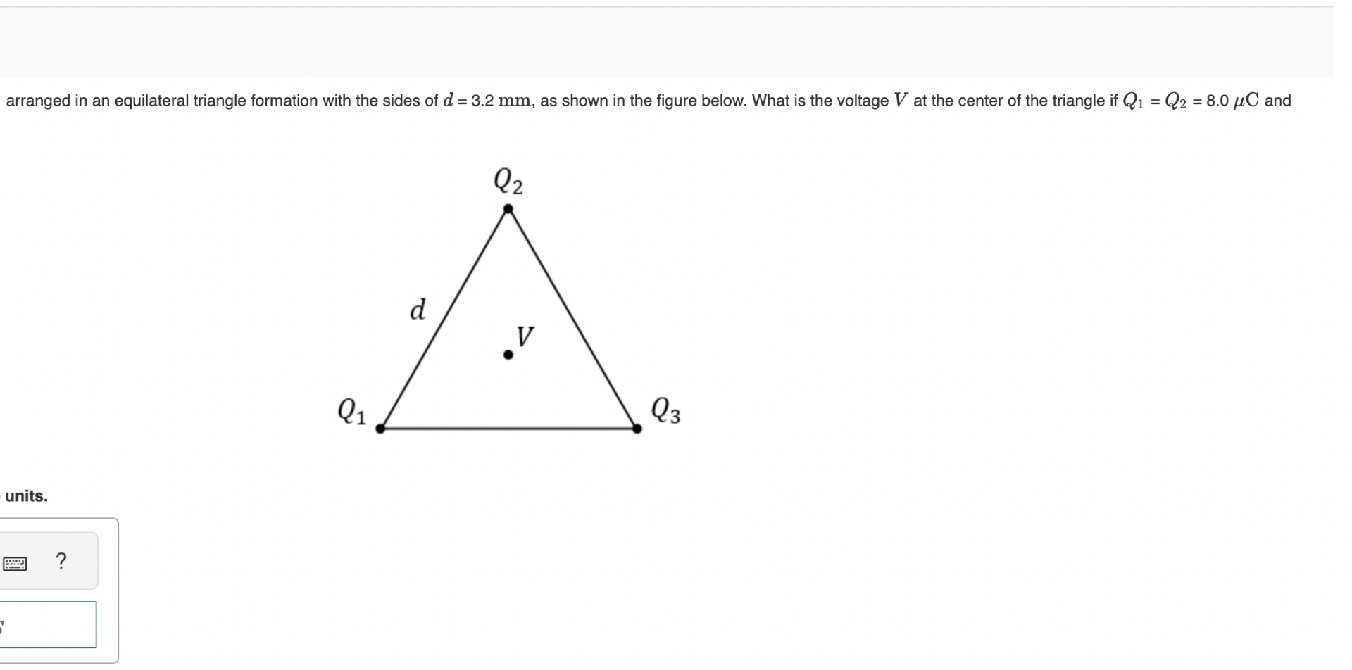 Solved Part A Let there be three point charges Q1,Q2,Q3 | Chegg.com