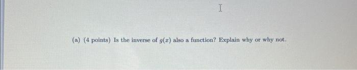 Solved 2. (6 points) Find the inverse of the following | Chegg.com