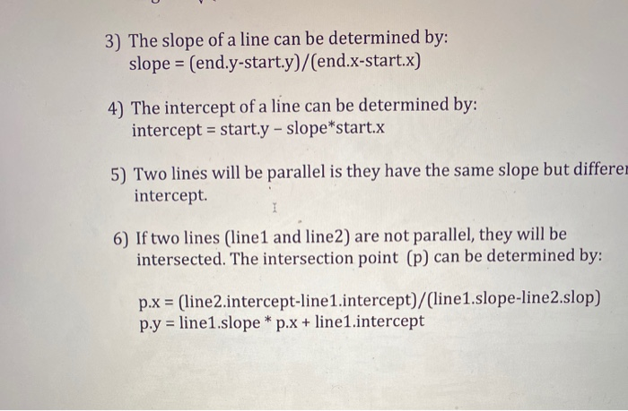 Solved Problem 2. Line Class Description: Given the UML | Chegg.com