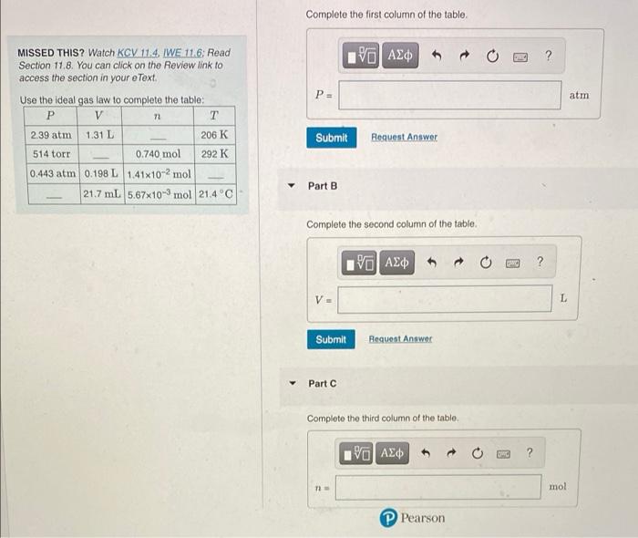 Solved MISSED THIS? Watch KCV 11.4. IWE 11.6; Read Section | Chegg.com