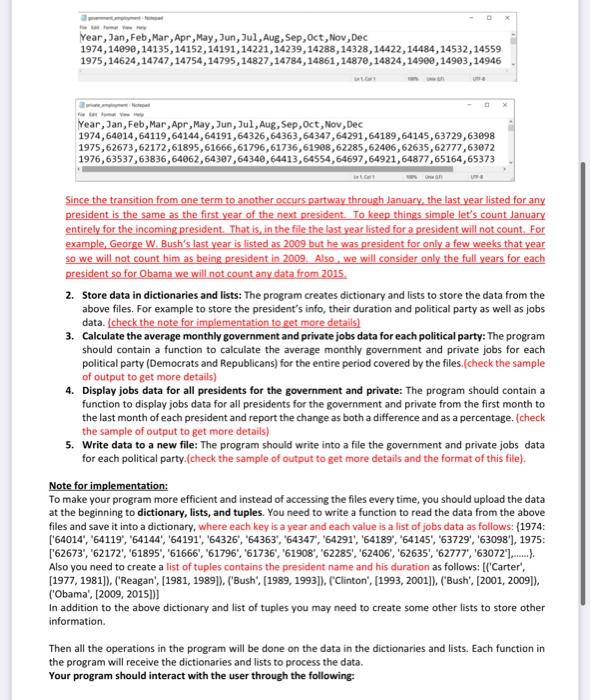 Solved Project Description The goal of this project is to | Chegg.com
