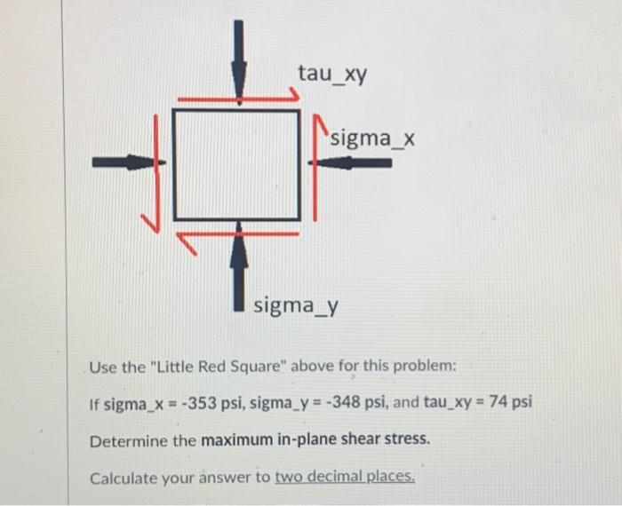 Solved Use the "Little Red Square" above for this problem: | Chegg.com