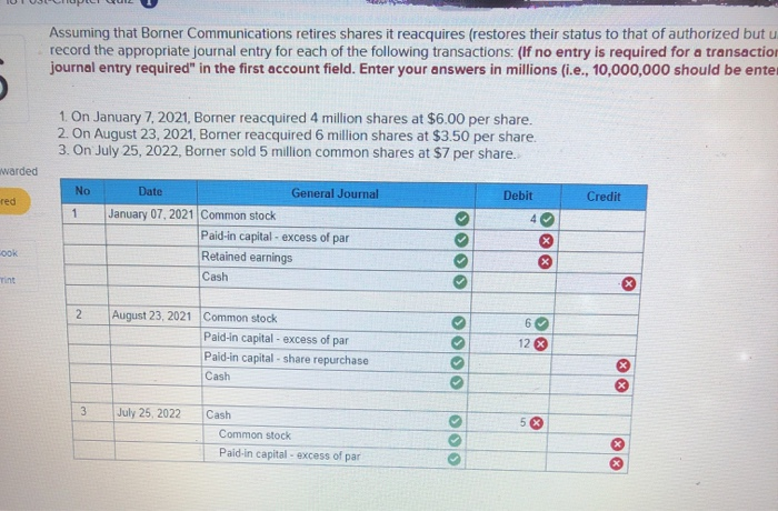 Solved Exercise 18-10 (Algo) Retirement of shores [LO18-5) | Chegg.com