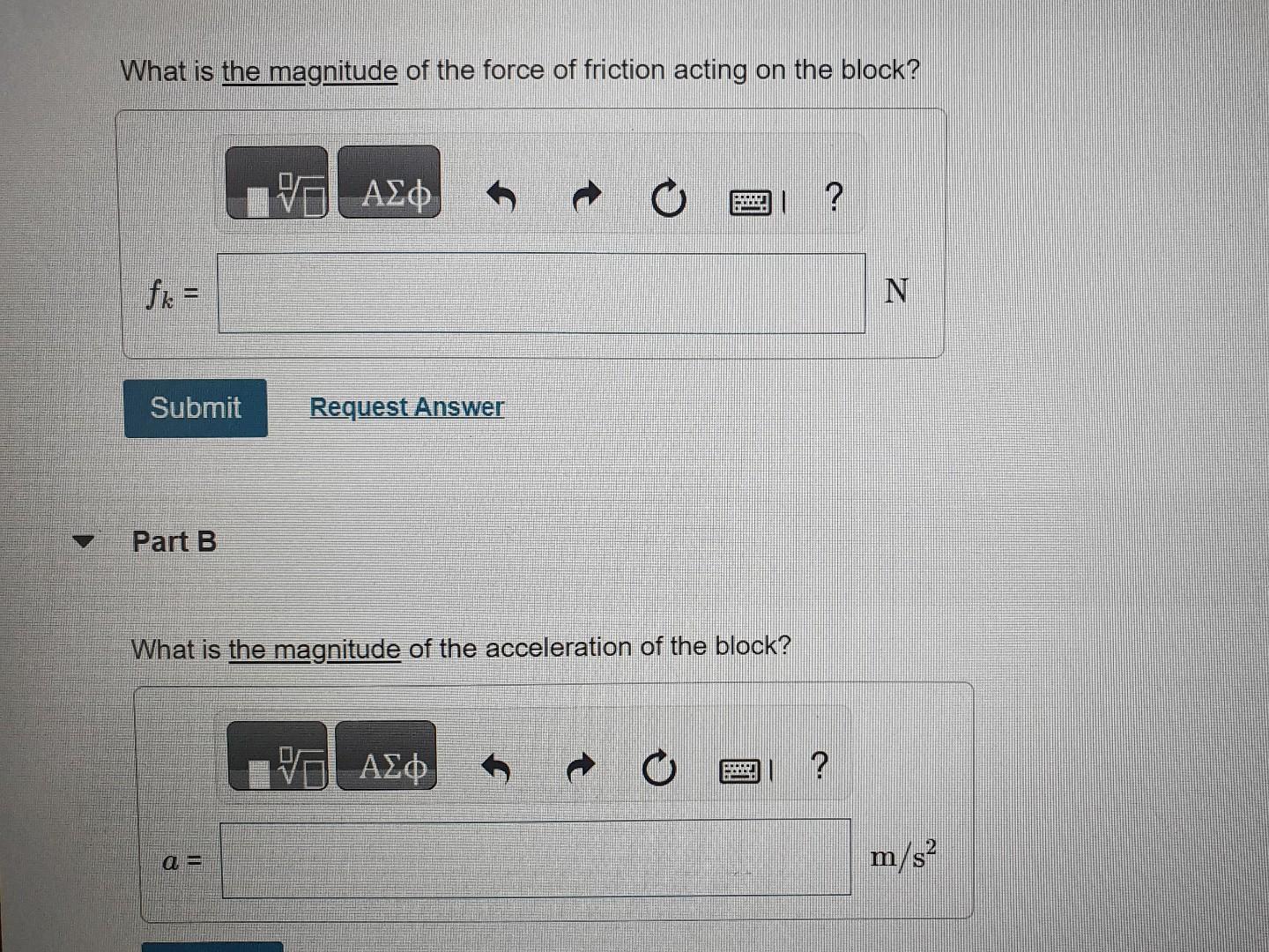 Solved A block of mass 15 kg slides down an inclined plane. | Chegg.com