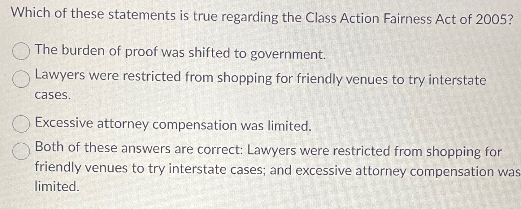 Solved Which of these statements is true regarding the Class | Chegg.com