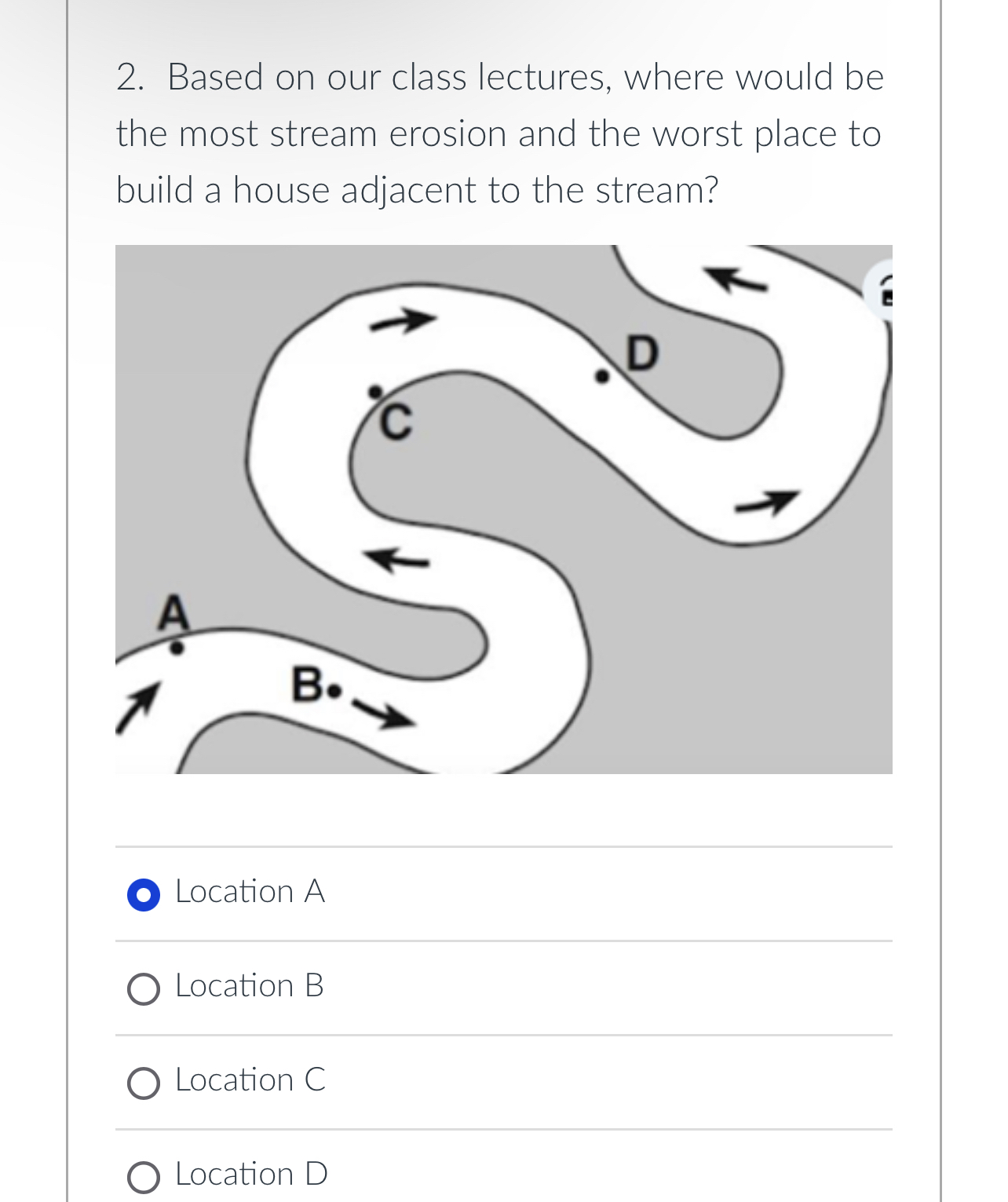 Solved Based on our class lectures, where would be the most | Chegg.com