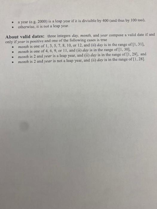 Solved Programming #5C: A better birthday validation program | Chegg.com