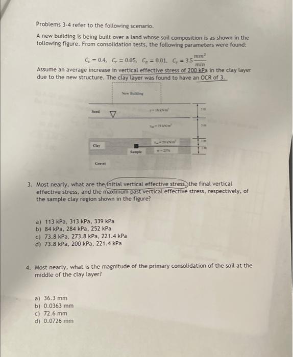Solved Problems 3.4 refer to the following scenario. A new | Chegg.com