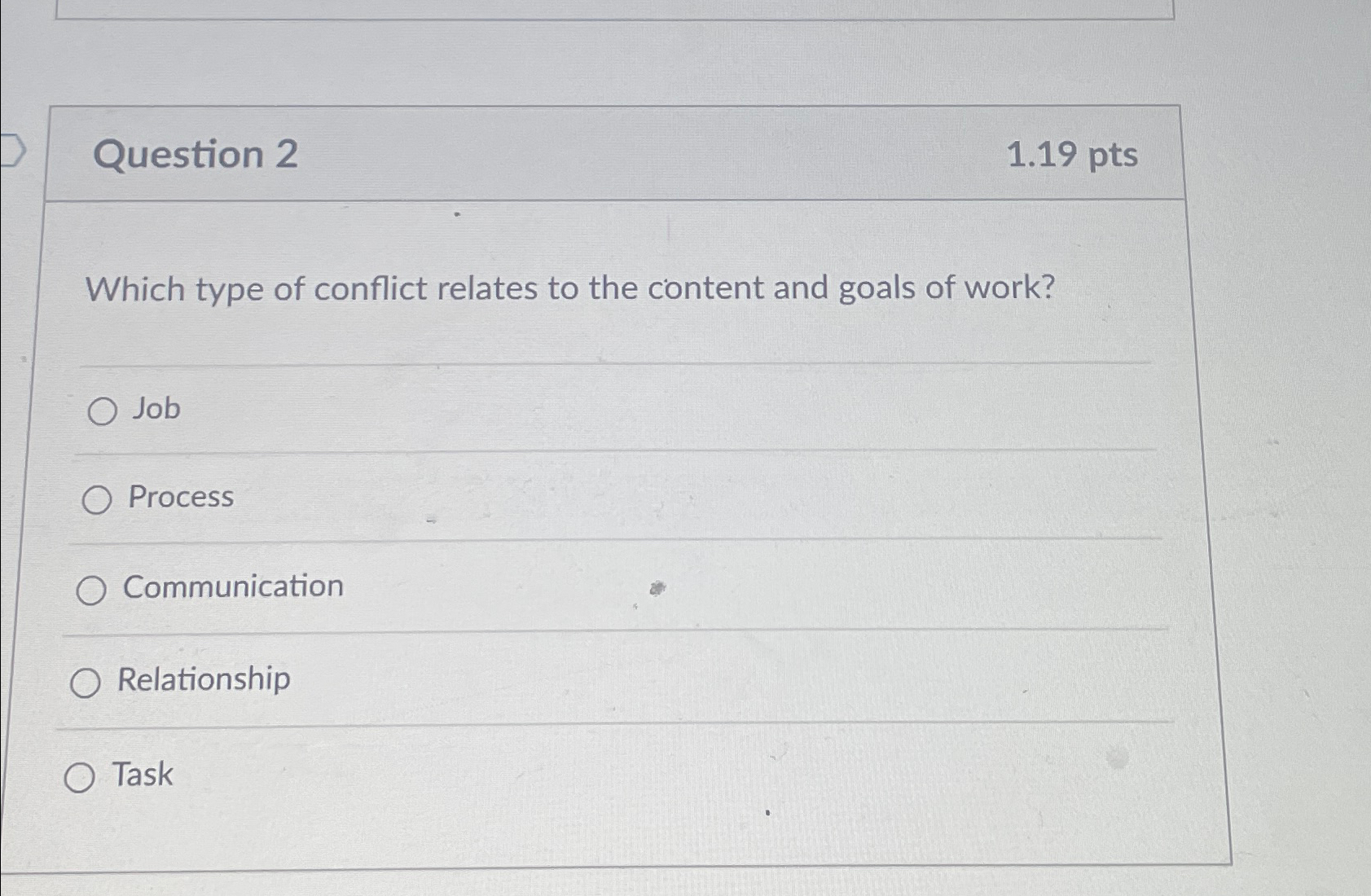 Solved Question 21.19 ptsWhich type of conflict relates to | Chegg.com Solved Question 21.19 ptsWhich type of conflict relates to | Chegg.com