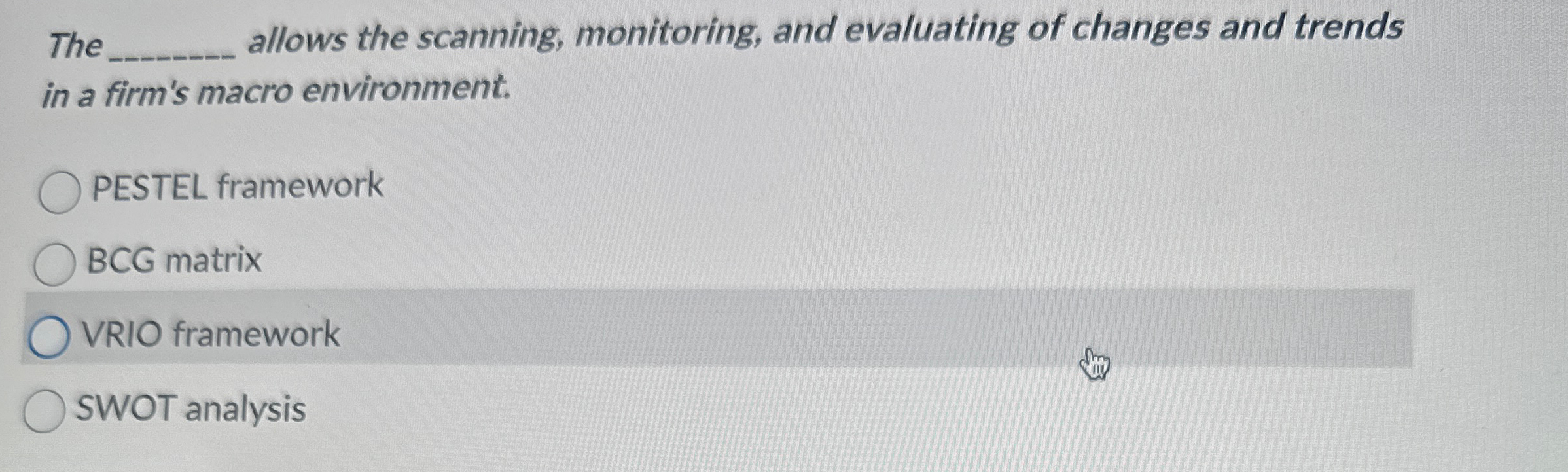 Solved The q, allows the scanning, monitoring, and | Chegg.com