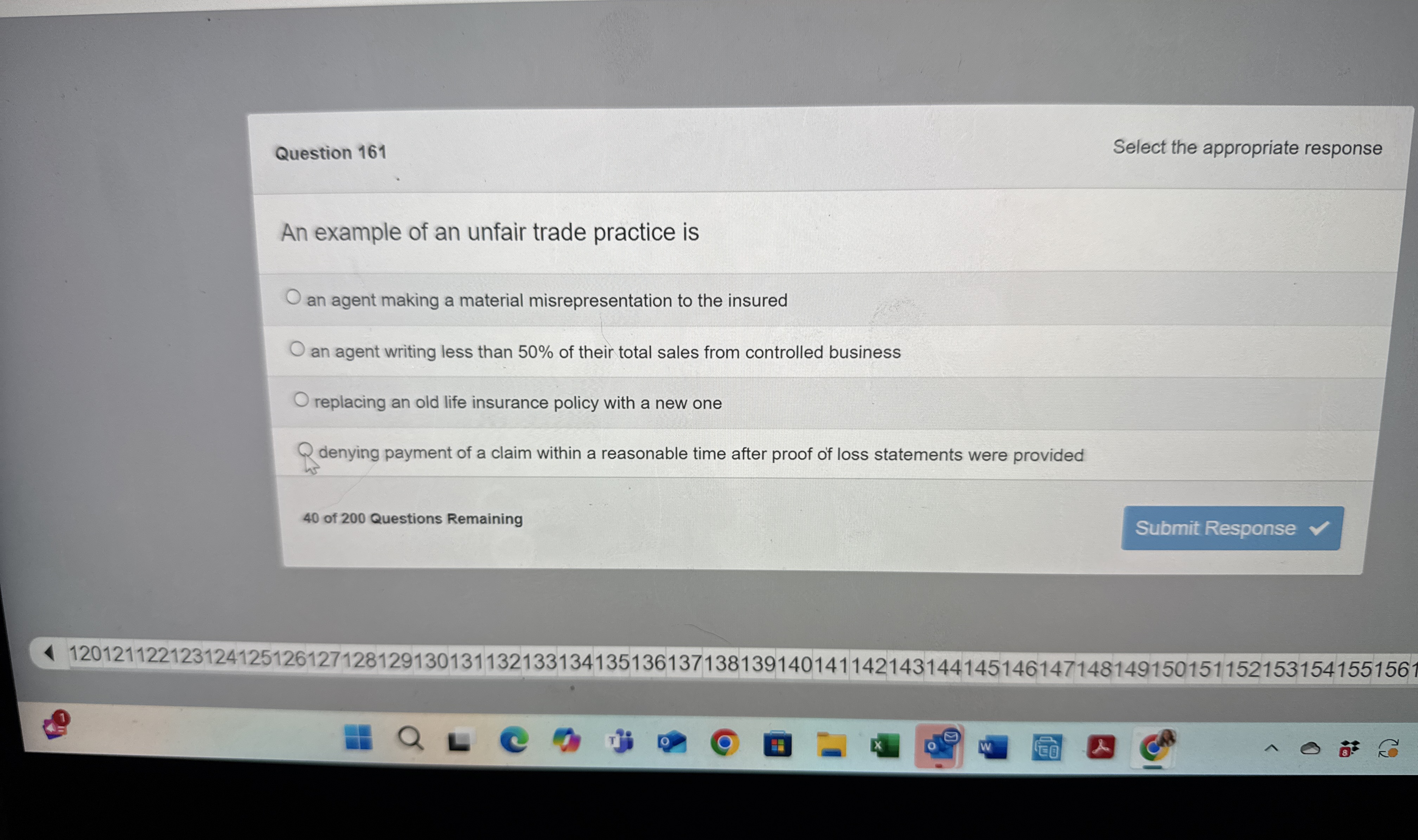 Solved Question 161An example of an unfair trade practice | Chegg.com