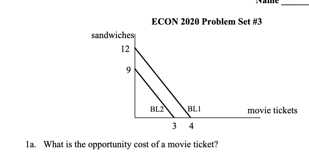 Solved ECON 2020 ﻿Problem Set #31a. ﻿What is the opportunity | Chegg.com