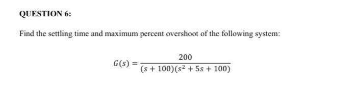 Solved Concerning unit step response of an unknown system | Chegg.com
