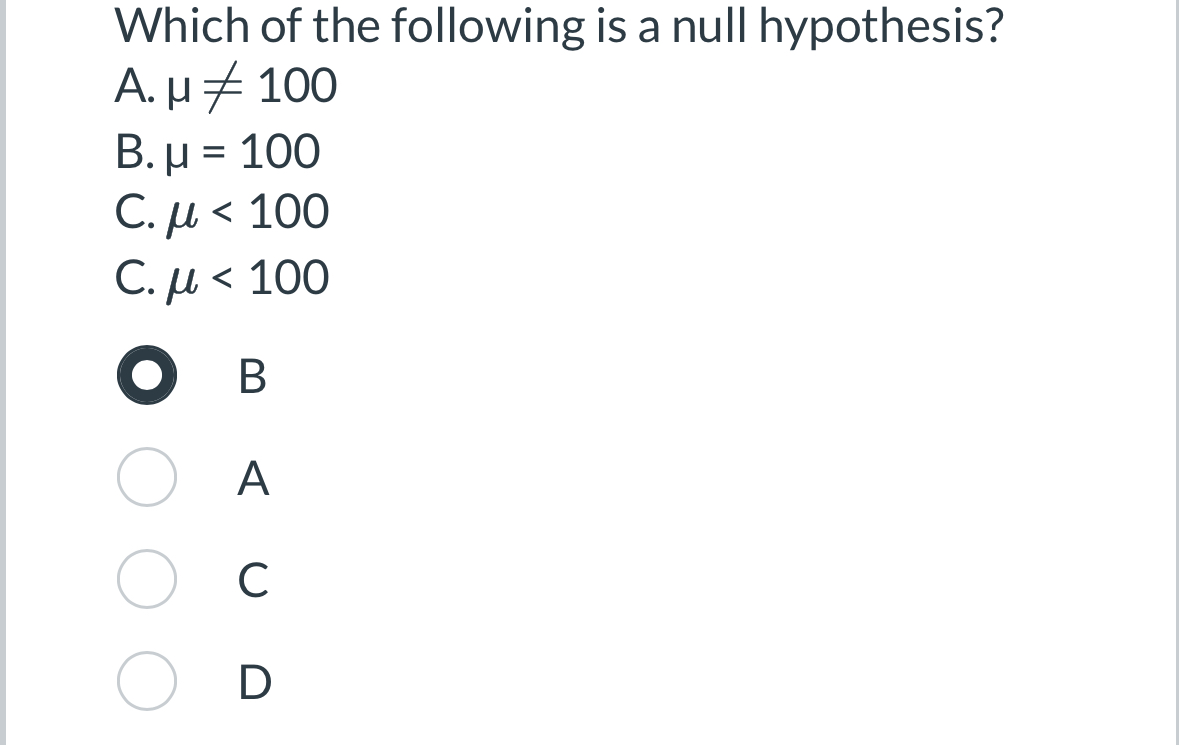 Solved Which of the following is a null | Chegg.com