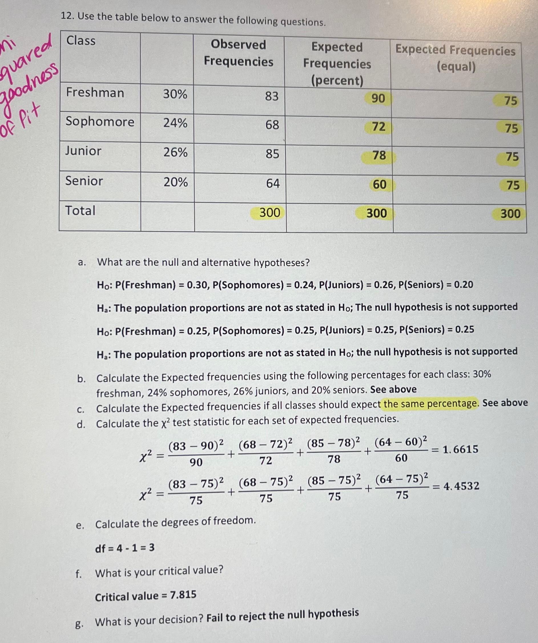Solved How do you solve this? the answers are already listed | Chegg.com