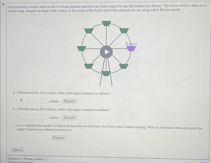 Solved Recall that an angle making a full rotation measures | Chegg.com