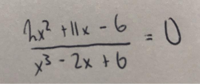 Solved find the values that satisfy the given equations.i | Chegg.com