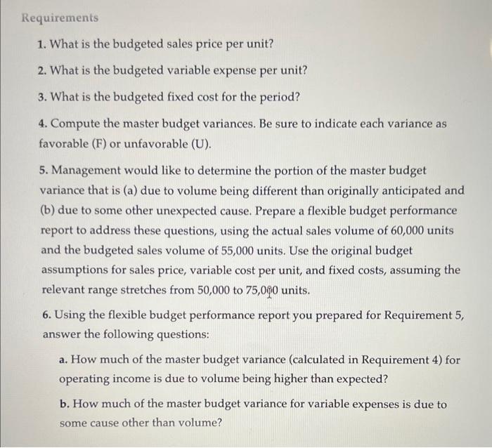 Solved E10-27A. Comprehensive flexible budget problem | Chegg.com
