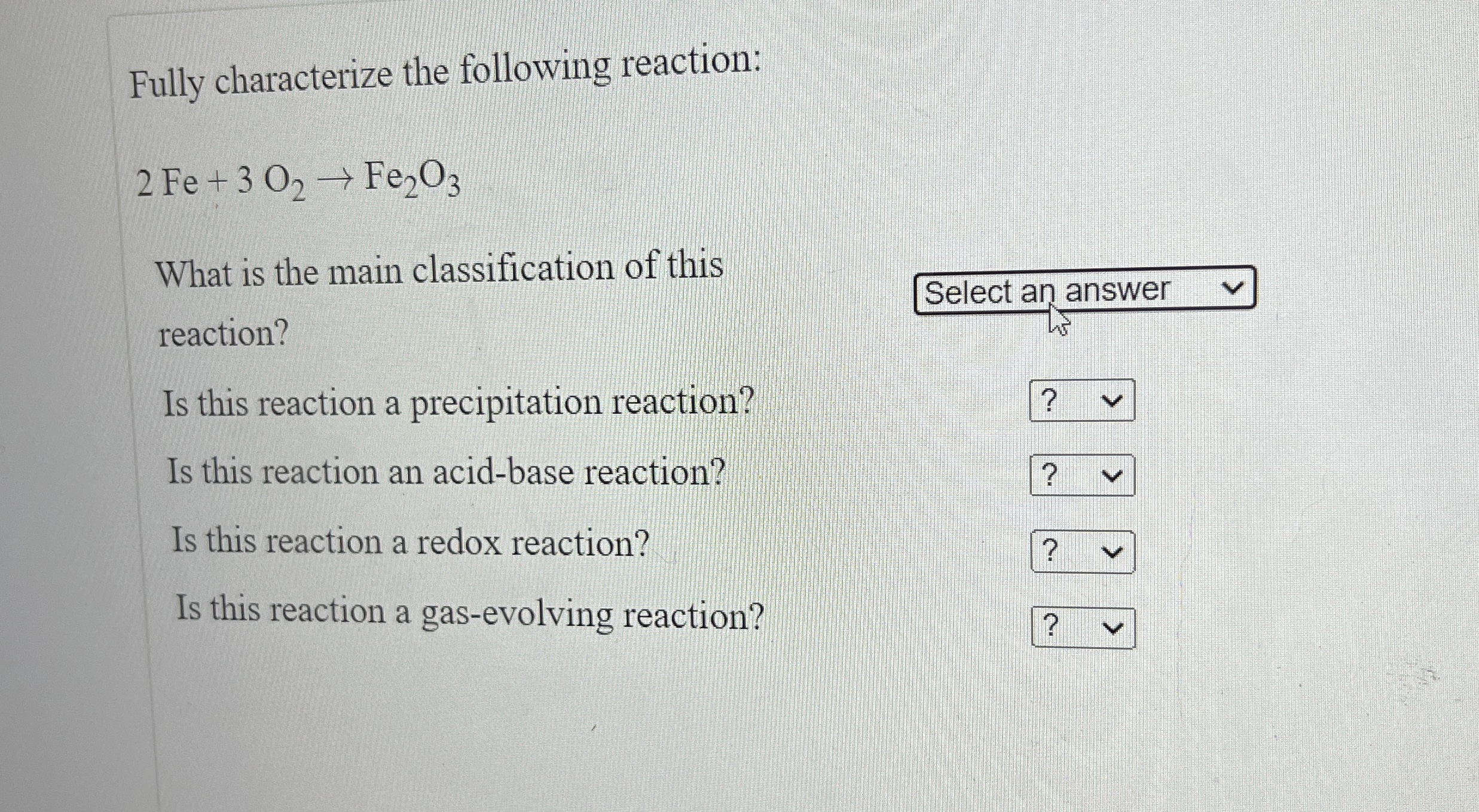 Solved Fully characterize the following | Chegg.com