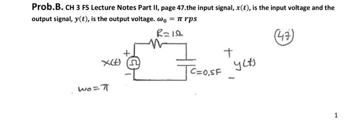 Solved Prob. 4. (3pts) Given that the following time domain | Chegg.com Solved Prob. 4. (3pts) Given that the following time domain | Chegg.com