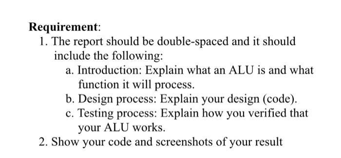 Solved 3. Design and Write a VHDL code for a Comparator | Chegg.com Solved 3. Design and Write a VHDL code for a Comparator | Chegg.com