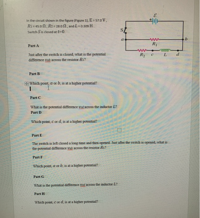 Solved In the circuit shown in the figure (Figure 1), E = | Chegg.com