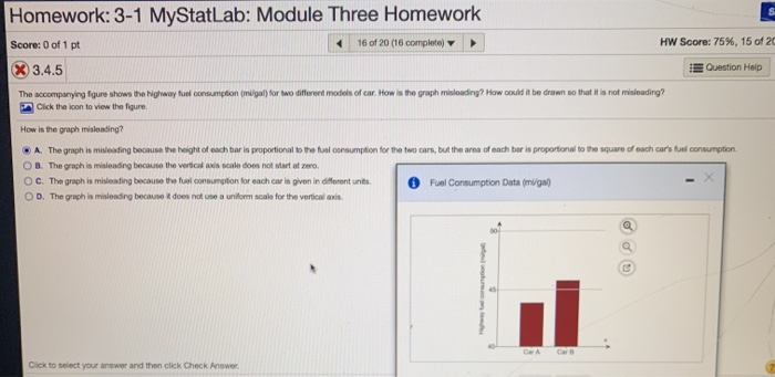 Solved S Homework: 3-1 MyStatLab: Module Three Homework | Chegg.com