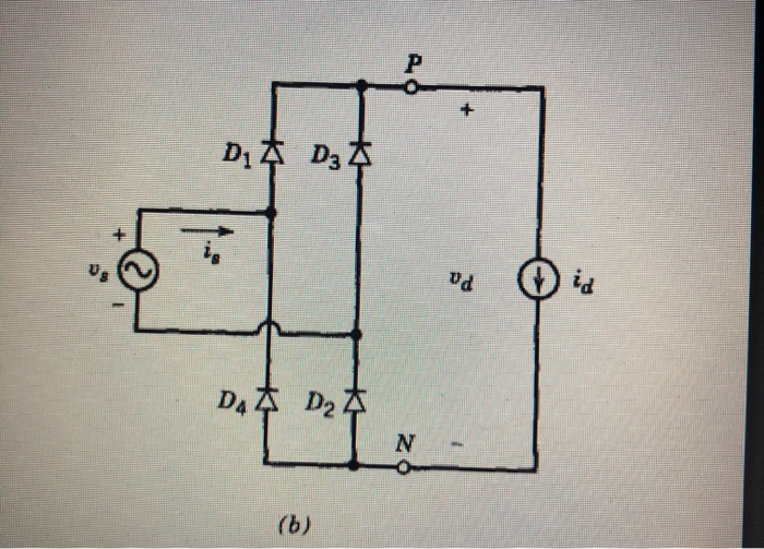 Solved SINGLE-PHASE RECTIFIERS 5-4 In the single-phase diode | Chegg.com