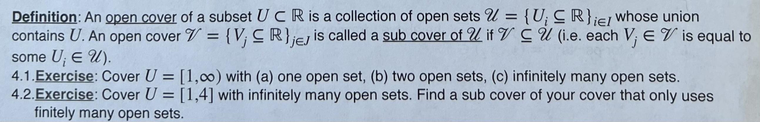 Solved can you show how to prove this Definition: An open | Chegg.com