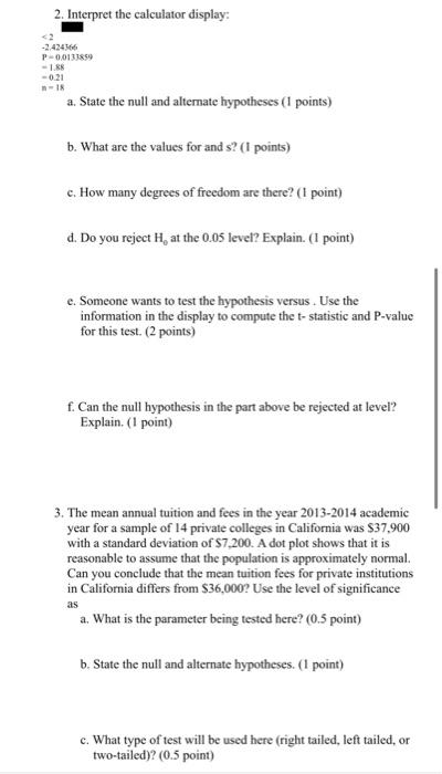 If using Graphing Calculator, do not forget to write | Chegg.com