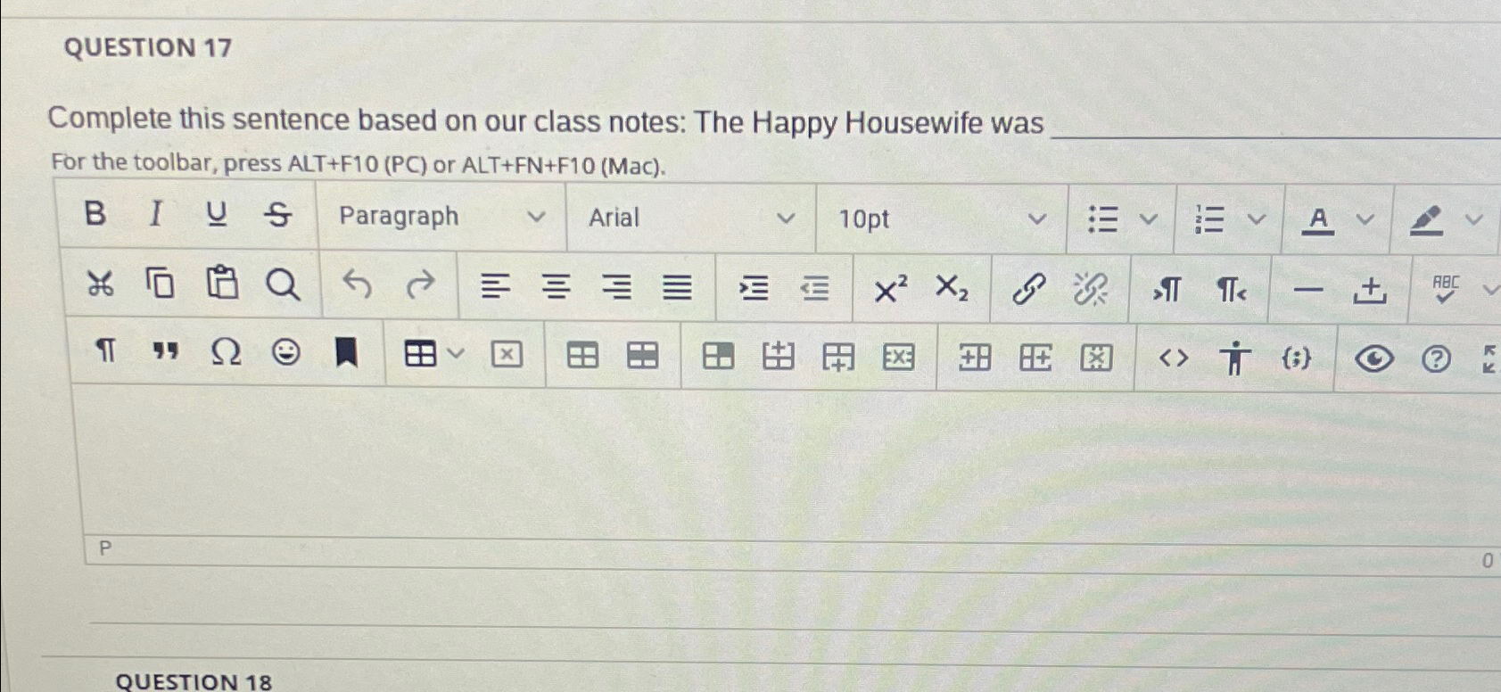 Solved QUESTION 17Complete this sentence based on our class | Chegg.com