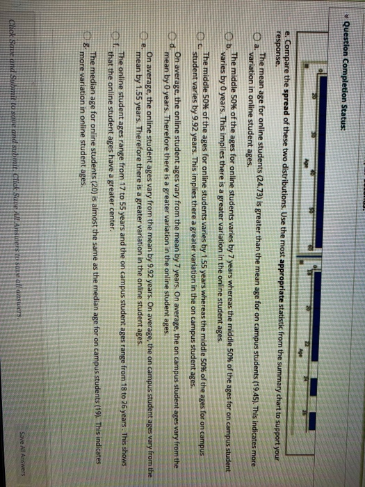 Solved Question Completion Status A What Is The Variable 